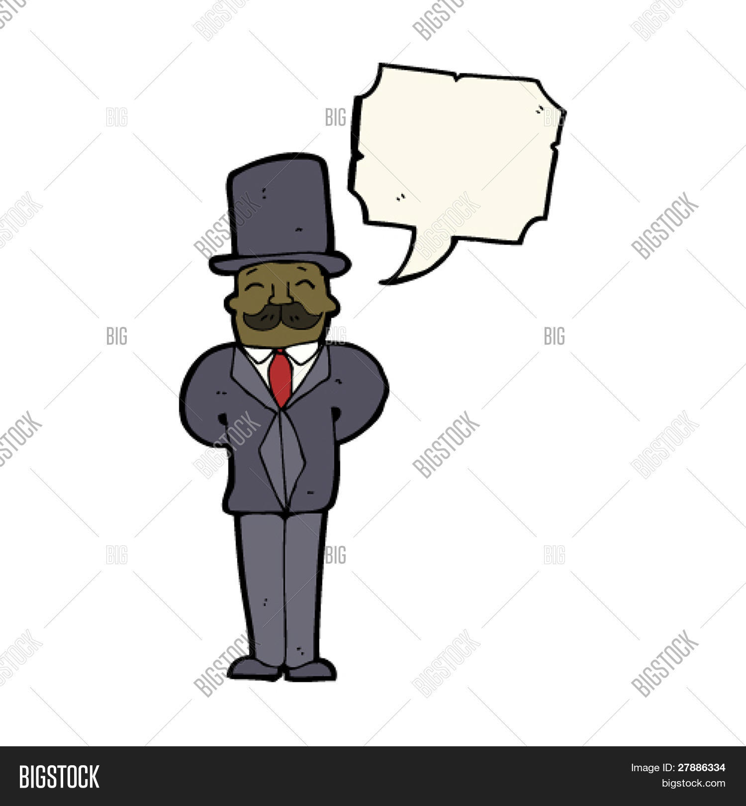Cartoon Wealthy Man Vector & Photo (Free Trial) | Bigstock