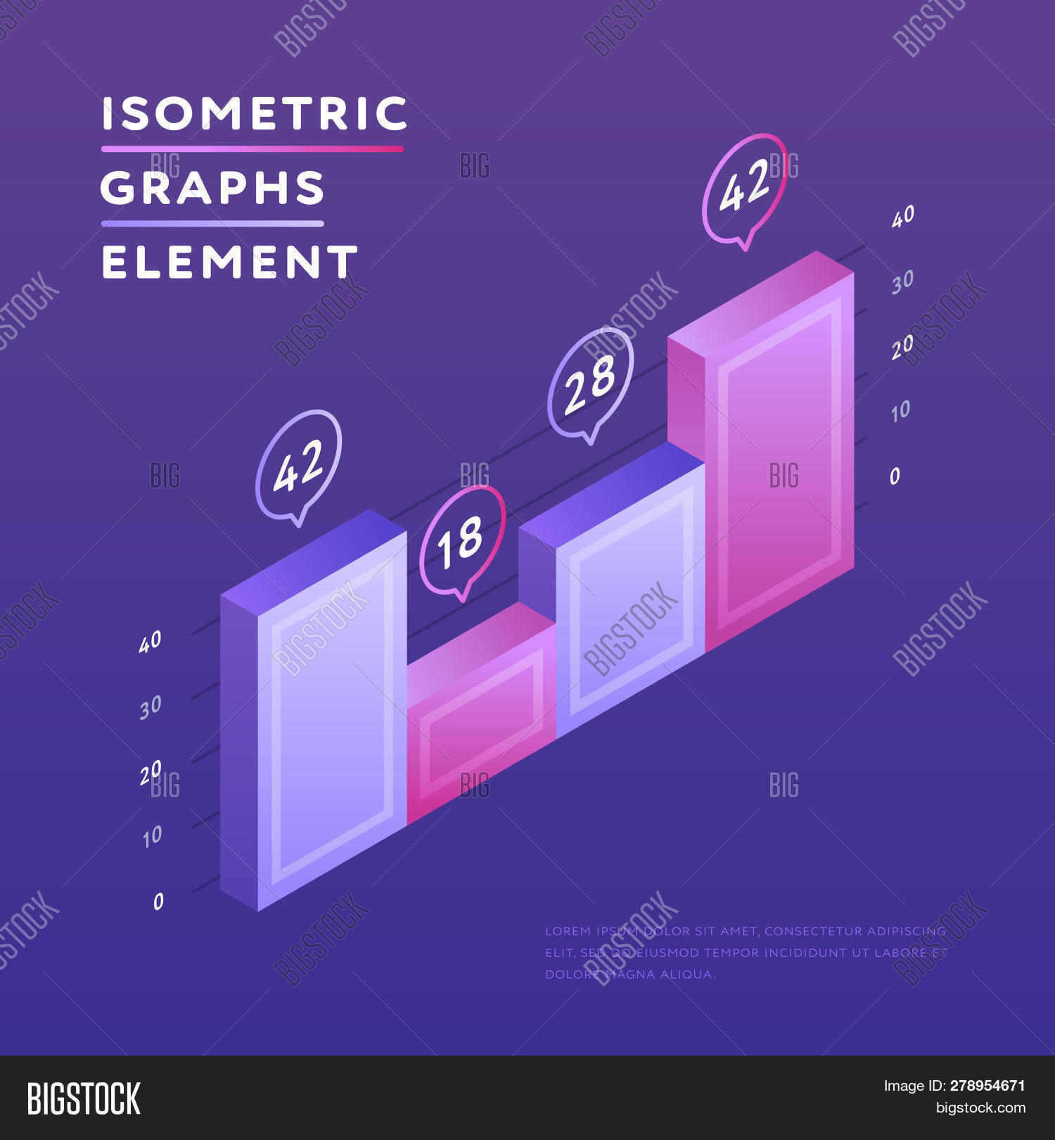 Design Isometric Chart Image & Photo (Free Trial) | Bigstock