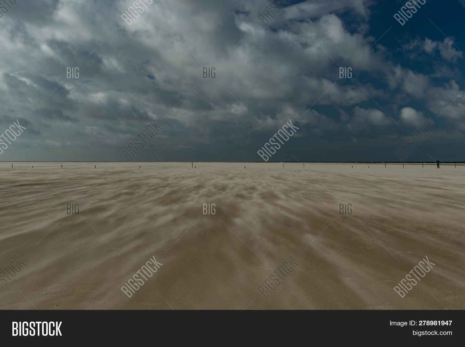Sand Drift On Beach ( Image & Photo (Free Trial) | Bigstock