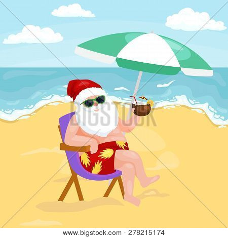 Cartoon Image Santa Vector & Photo (Free Trial) | Bigstock