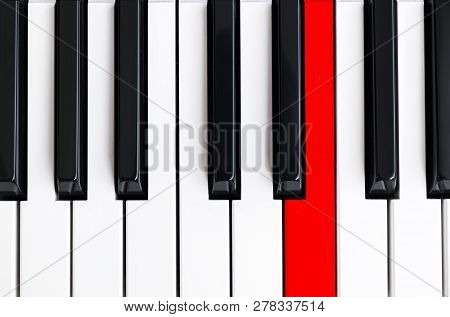 Top View Piano Keys. Image & Photo (Free Trial) | Bigstock
