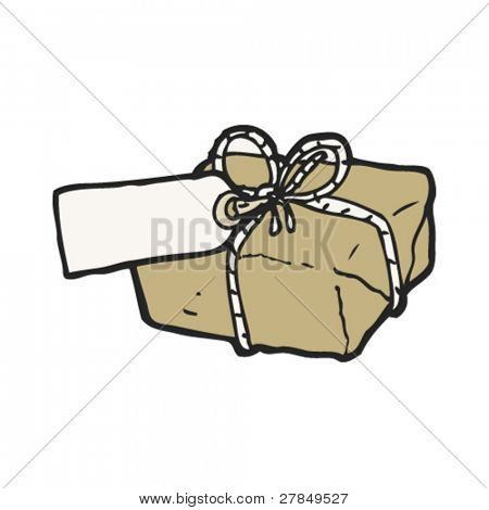 Drawing Parcel Vector & Photo (Free Trial) | Bigstock