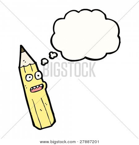Cartoon Pencil Vector & Photo (Free Trial) | Bigstock