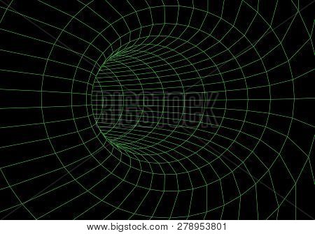 3D Tunnel. Vector Vector & Photo (Free Trial) | Bigstock