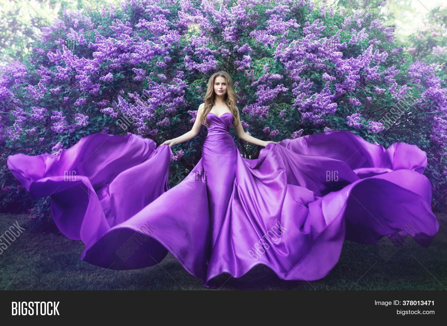 Fashion Model Lilac Image & Photo (Free Trial) | Bigstock