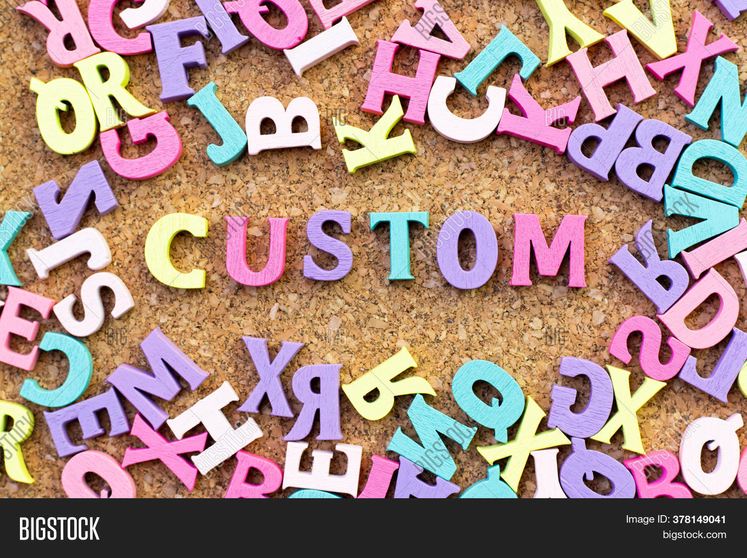 Color Alphabet Word Image & Photo (Free Trial) | Bigstock