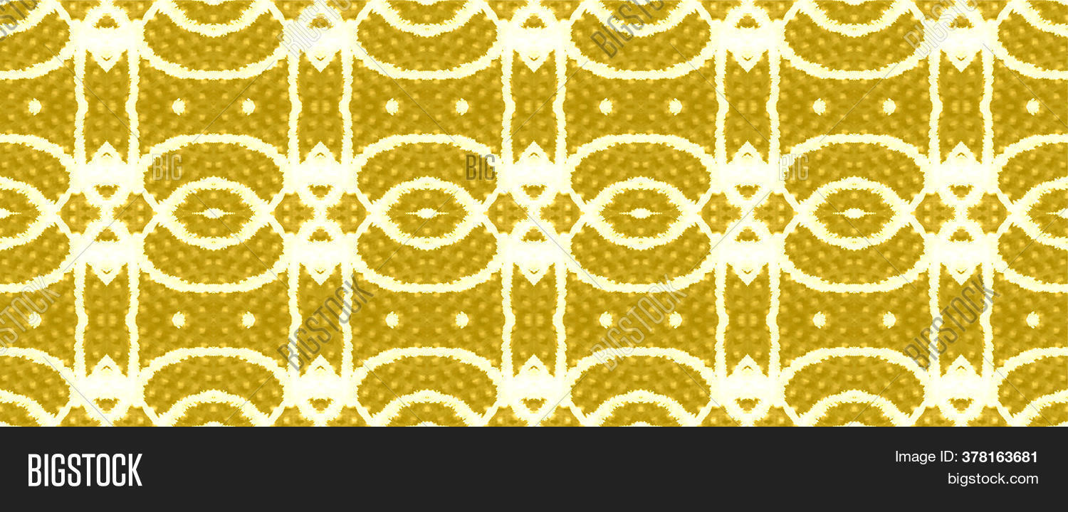Aztec Print. Yellow Image & Photo (Free Trial) | Bigstock