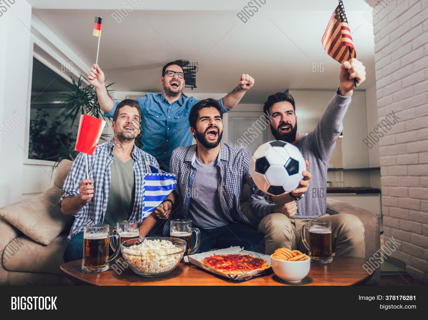 Men Watching Sport On Image & Photo (Free Trial) | Bigstock