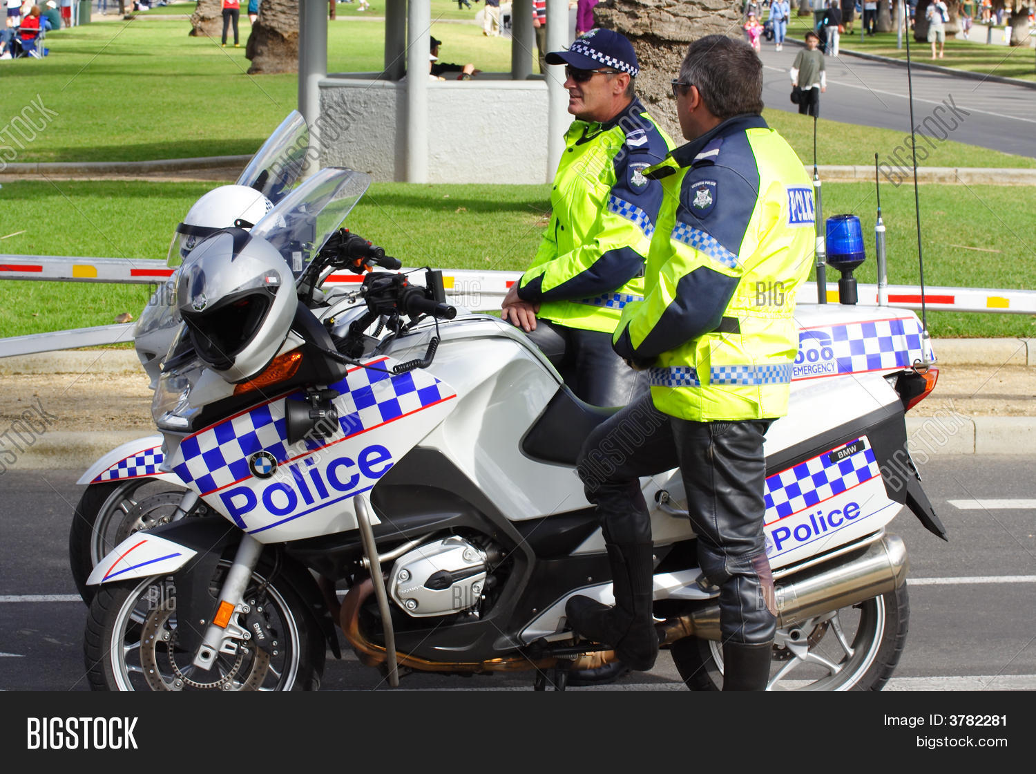 Biker Cops Image & Photo (Free Trial) | Bigstock