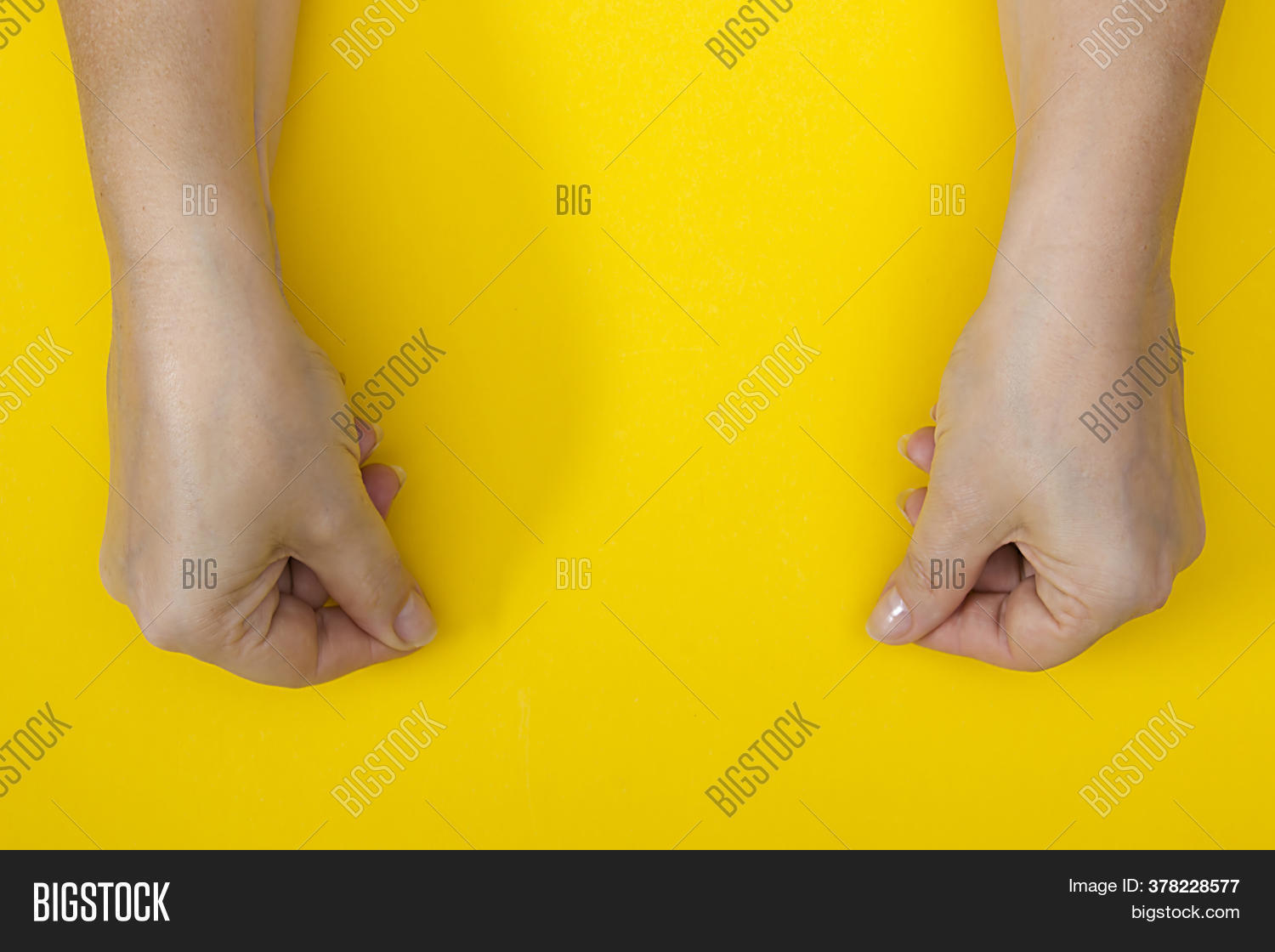 Hands Clenched Fingers Image & Photo (Free Trial) | Bigstock
