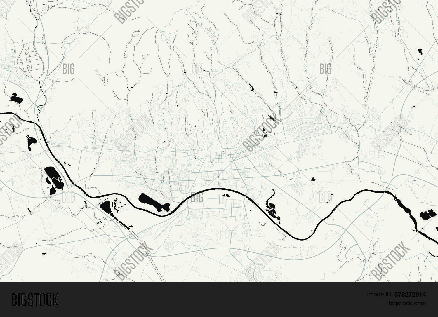 Zagreb City Map Vector & Photo (Free Trial) | Bigstock