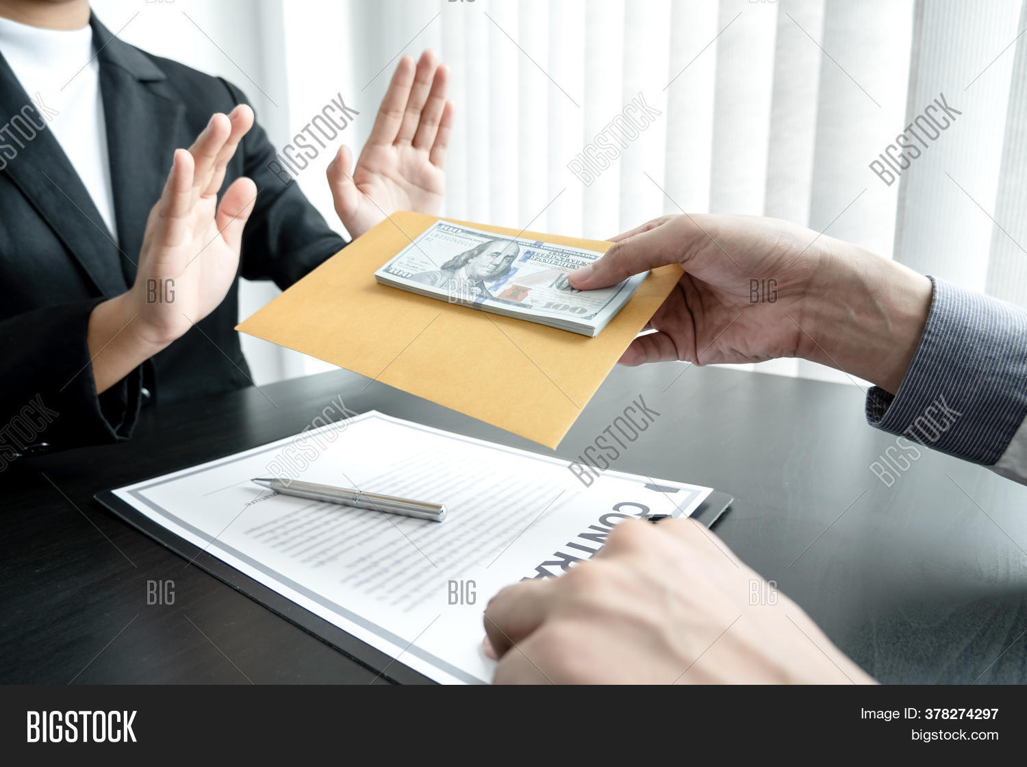 Businessman Denies Image & Photo (Free Trial) | Bigstock