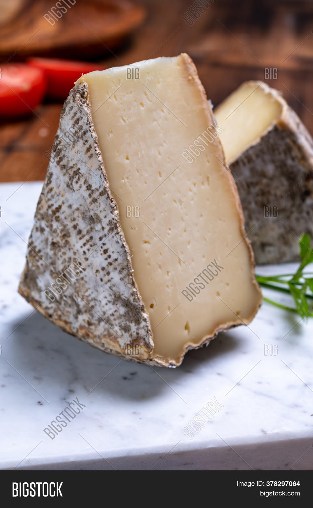 Pieces Cheese Tomme De Image & Photo (Free Trial) | Bigstock