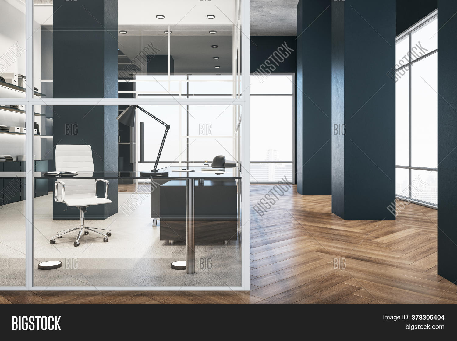 Modern Glass Office Image & Photo (Free Trial) | Bigstock