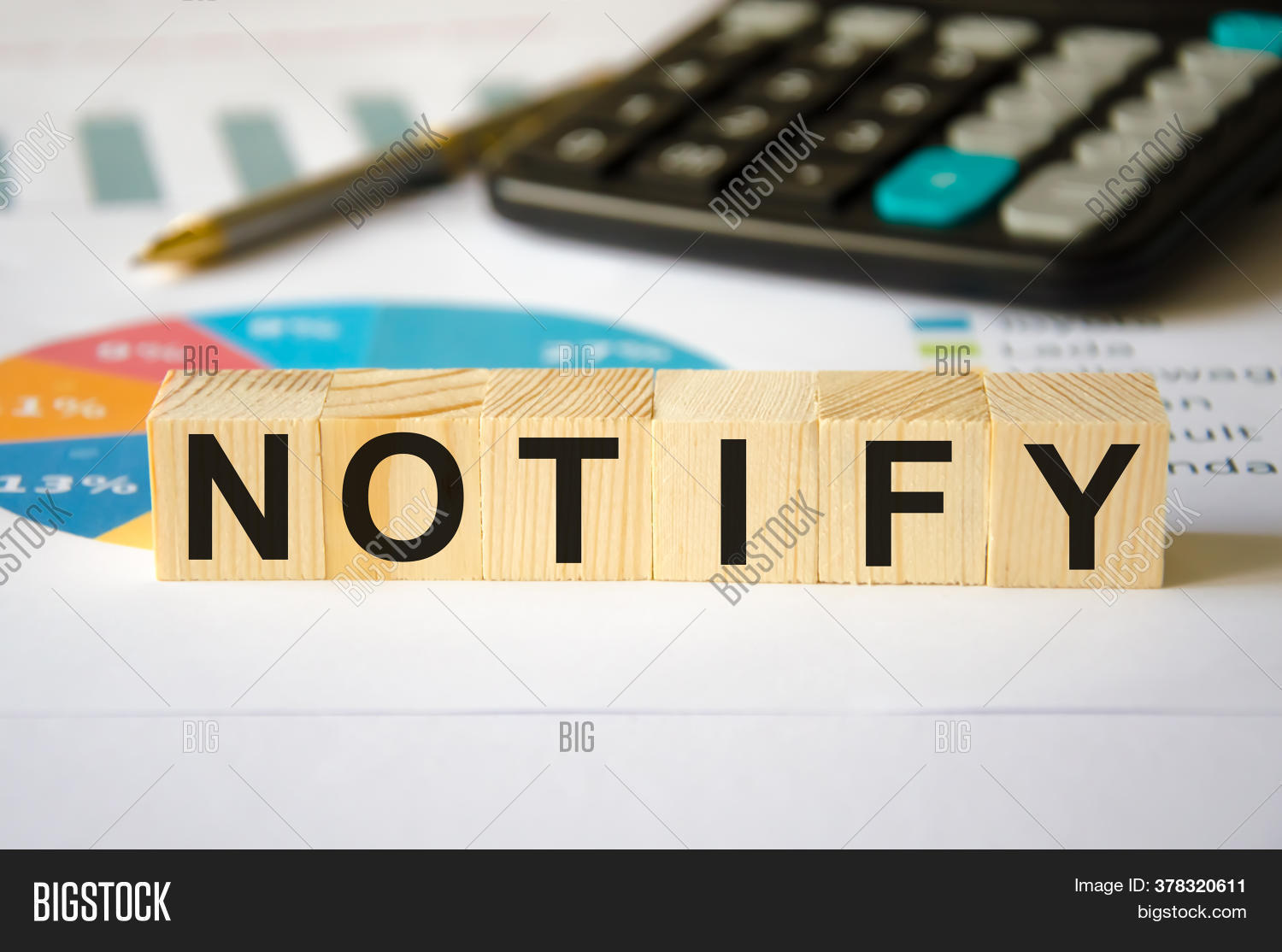 Text Notify Written On Image & Photo (Free Trial) | Bigstock
