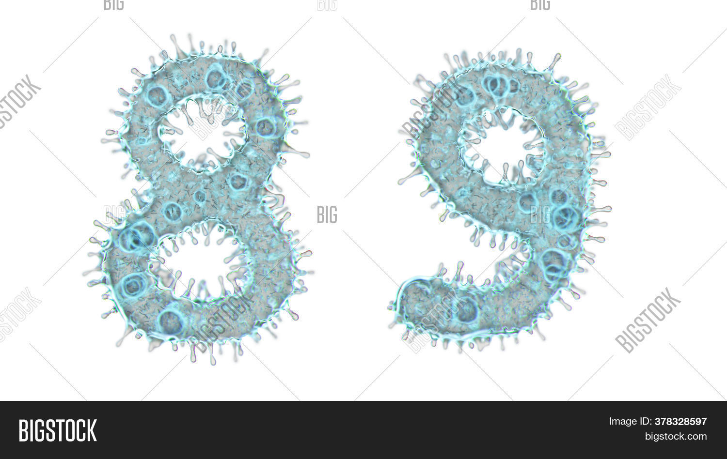 Alphabet Made Virus Image & Photo (Free Trial) | Bigstock