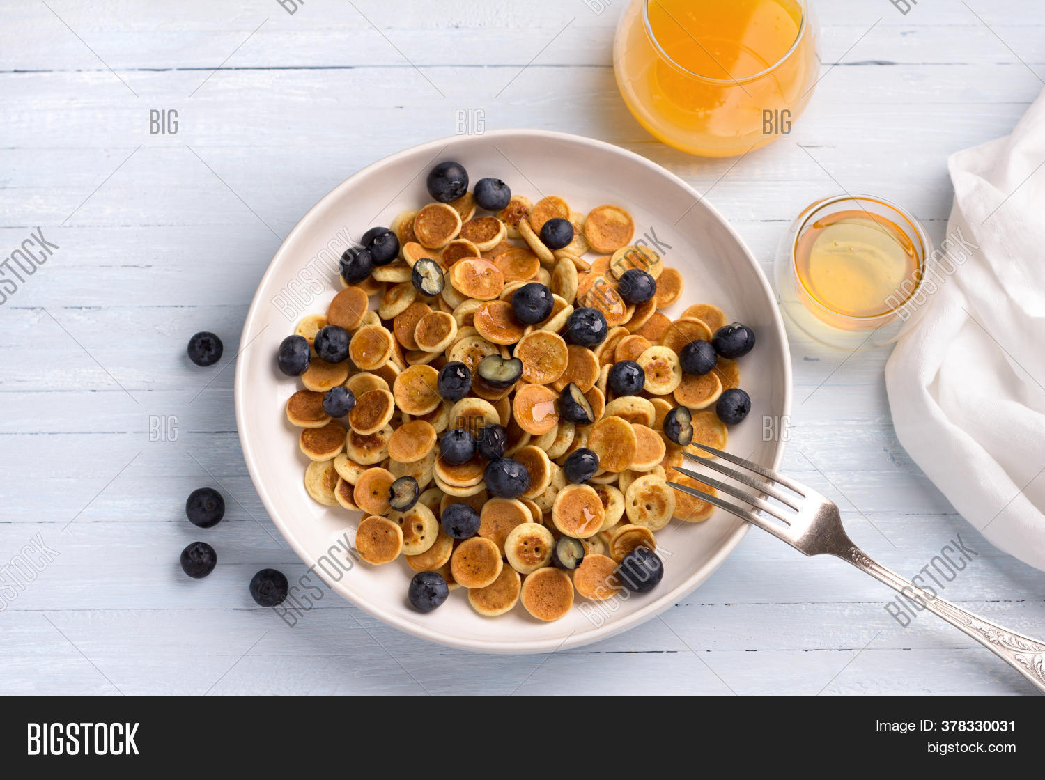 Plate Mini Pancakes Image & Photo (Free Trial) | Bigstock