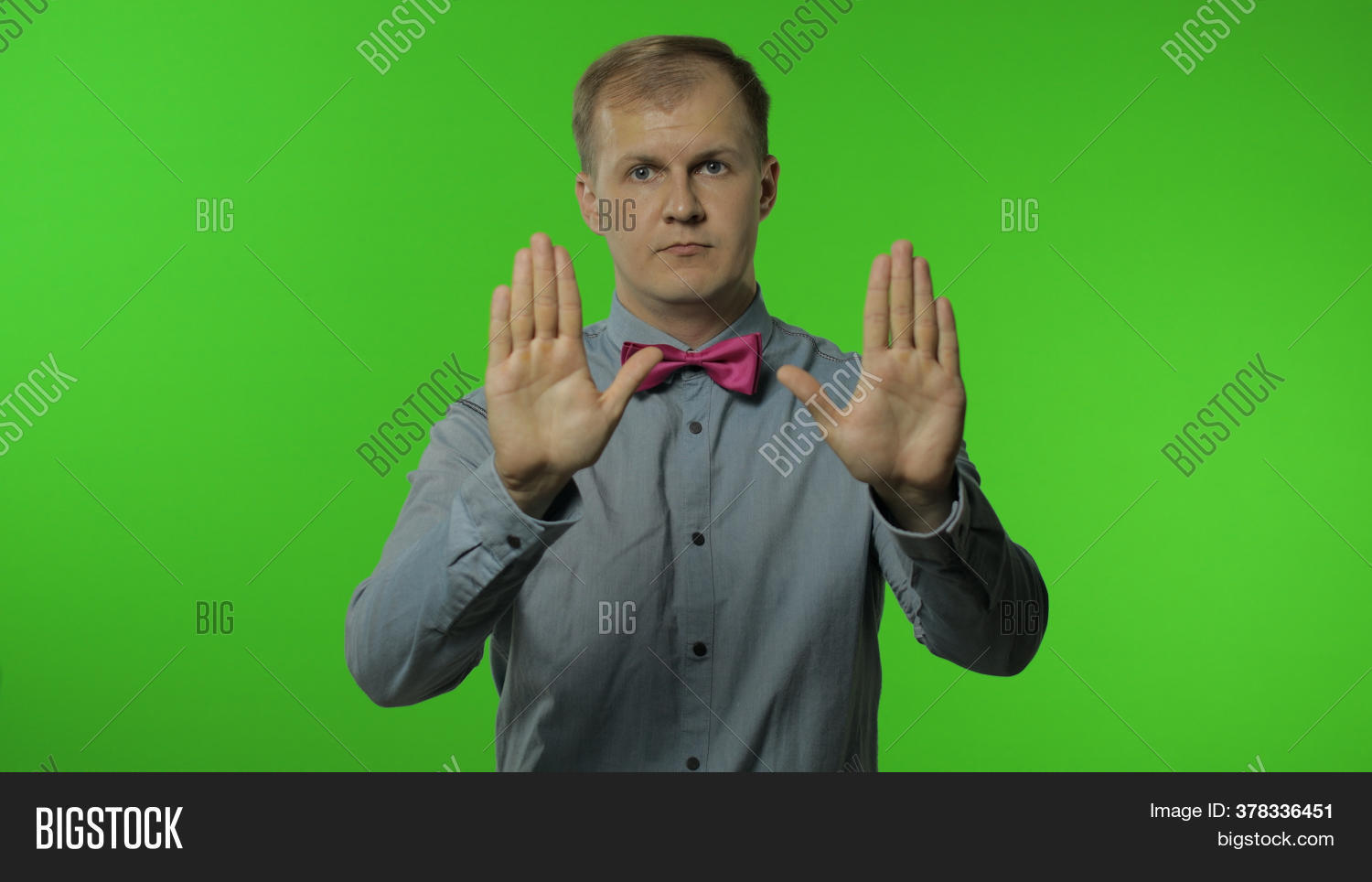 Guy Showing Stop Image & Photo (Free Trial) | Bigstock