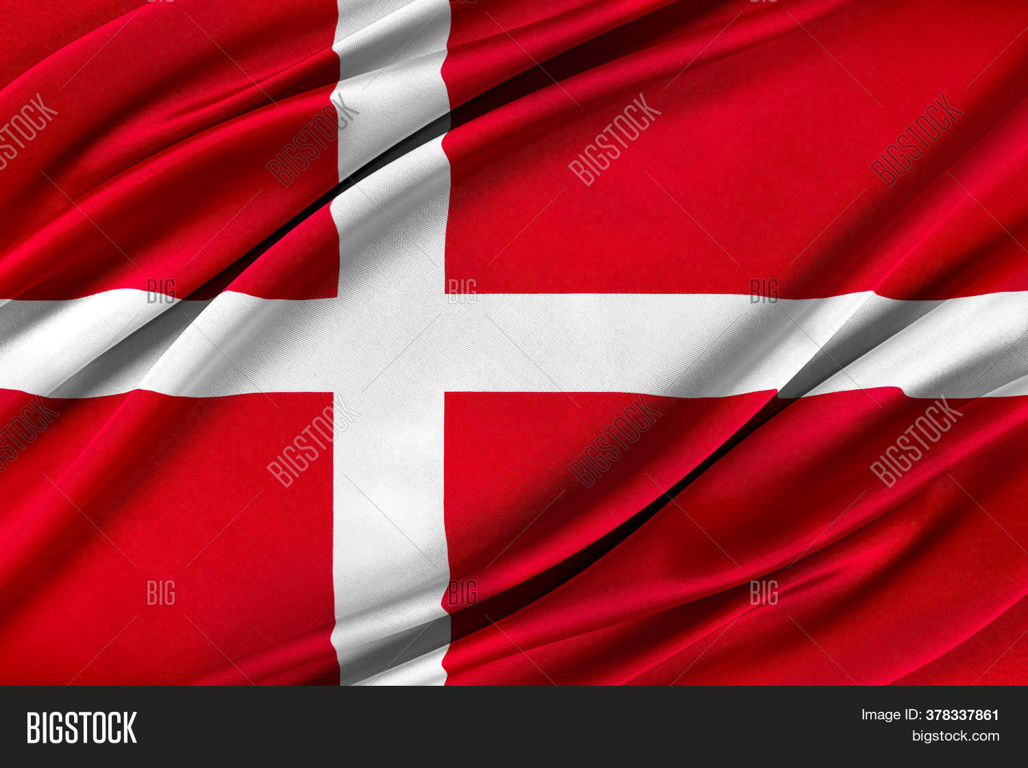 Colorful Denmark Flag Image & Photo (Free Trial) | Bigstock