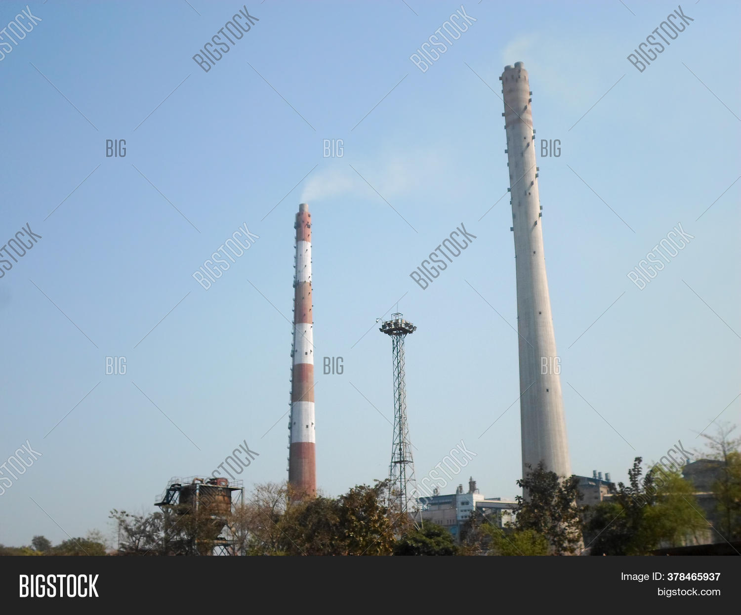 Factory Chimney, Image & Photo (Free Trial) | Bigstock