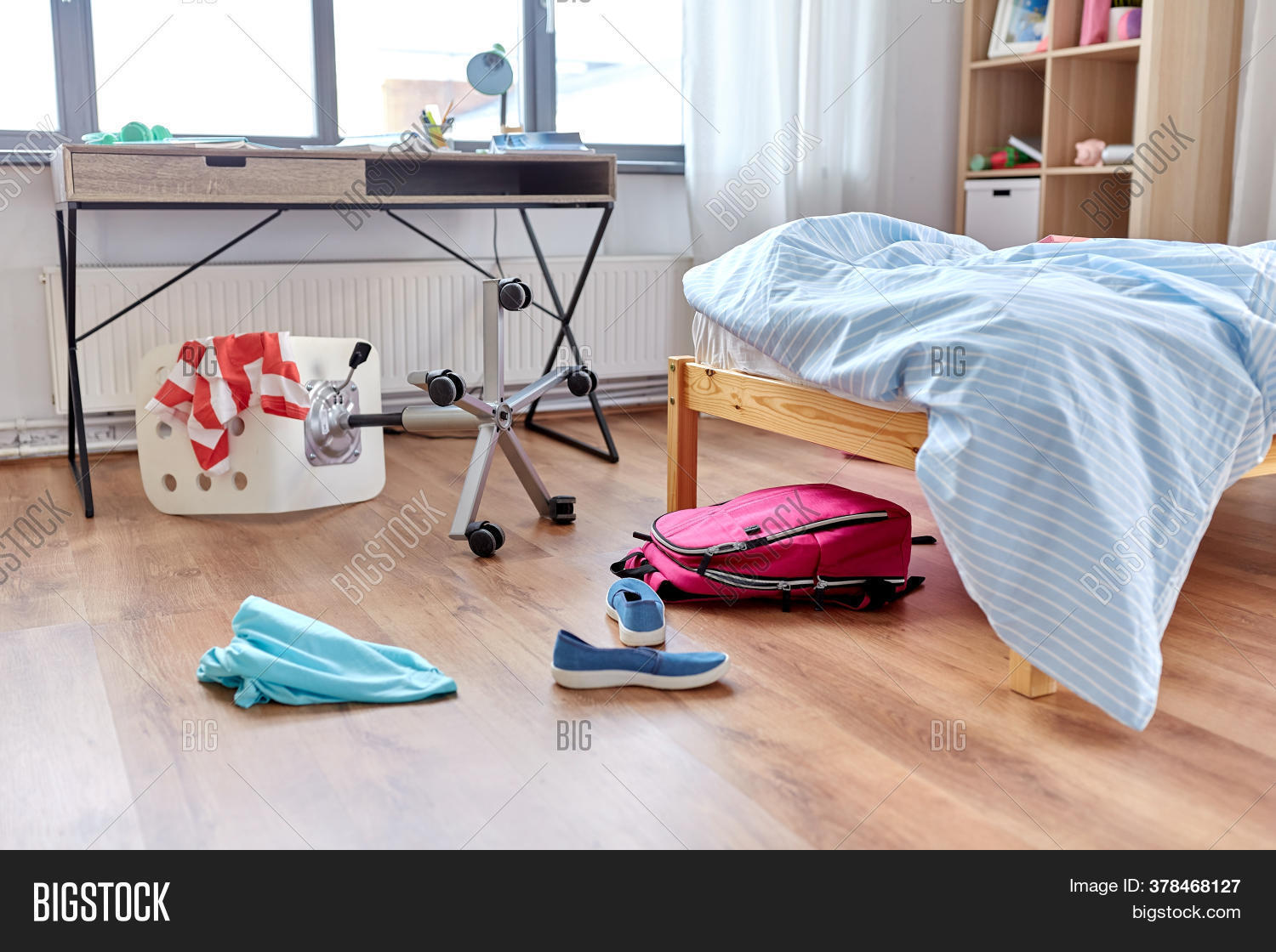 Messy Classroom Floor