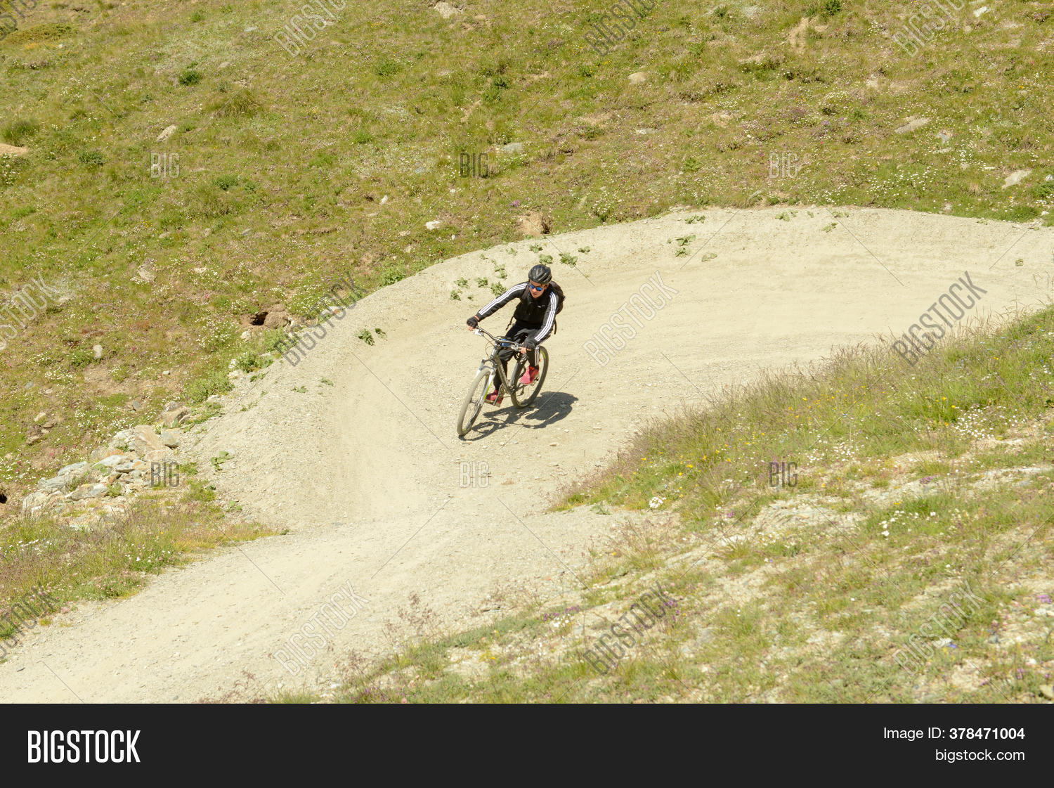 Boy Driving Mtb On Image & Photo (Free Trial) | Bigstock
