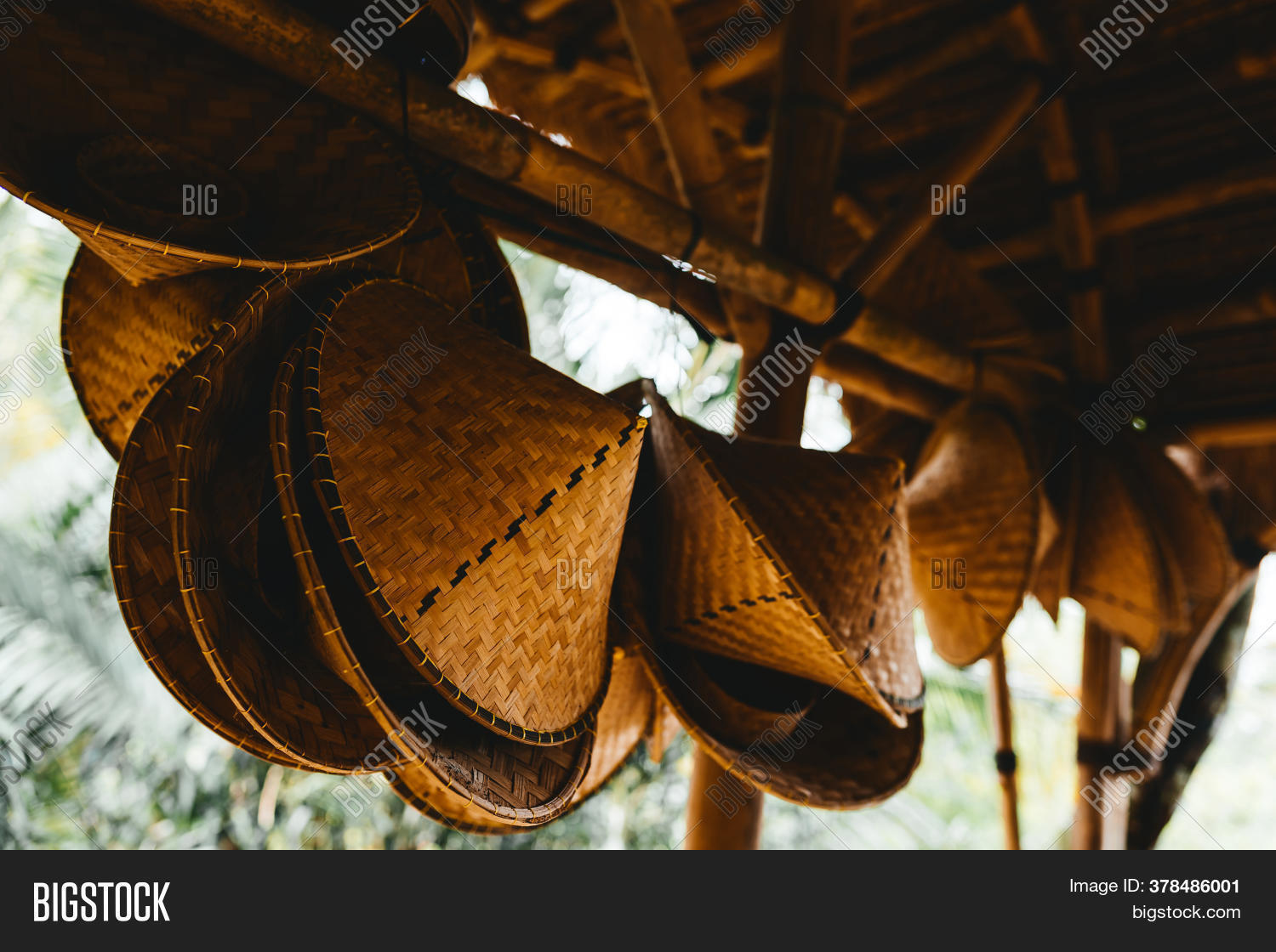 Traditional Bamboo Hat Image & Photo (Free Trial) | Bigstock