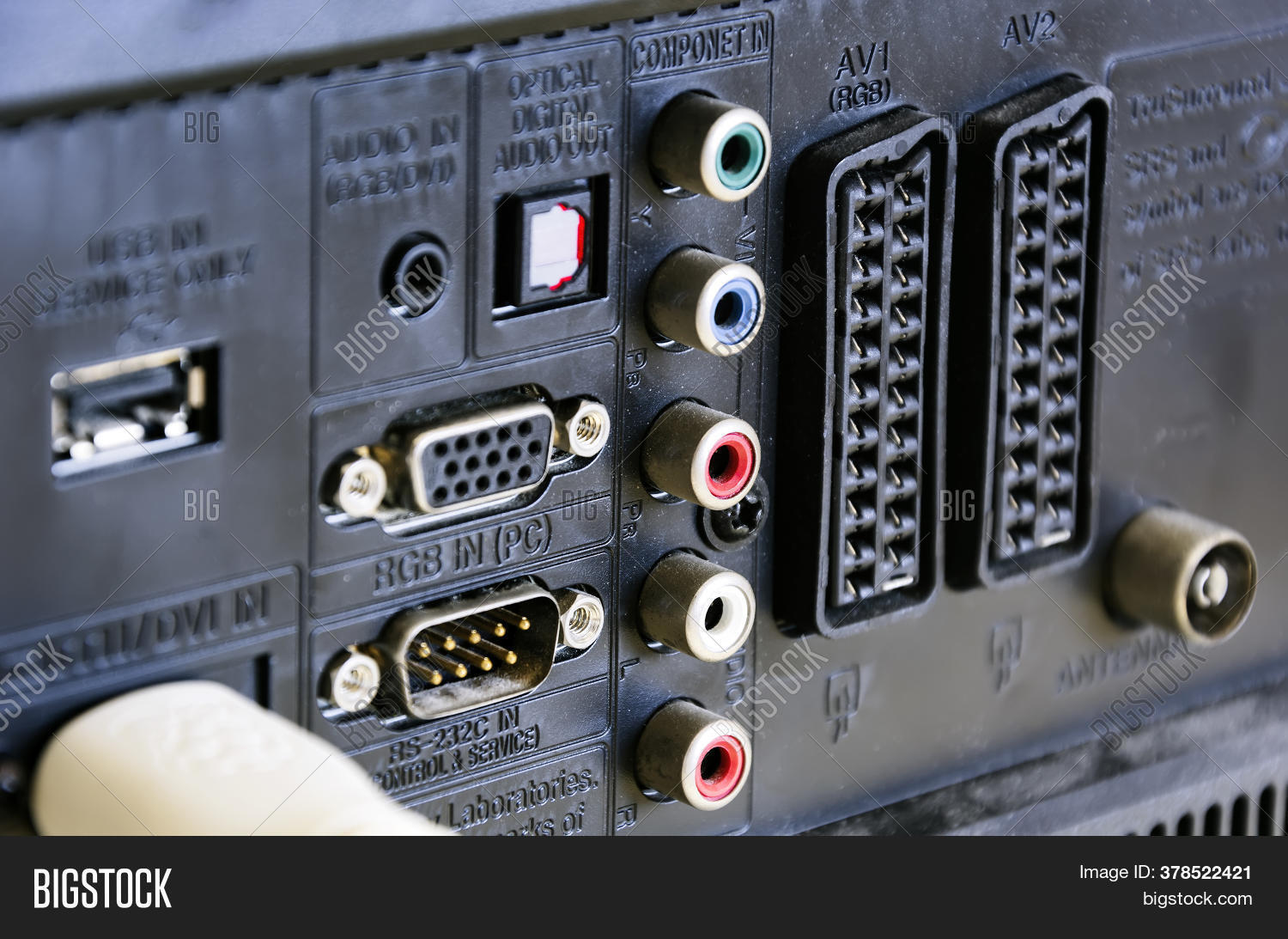 Rear Panel Television Image & Photo (Free Trial) | Bigstock