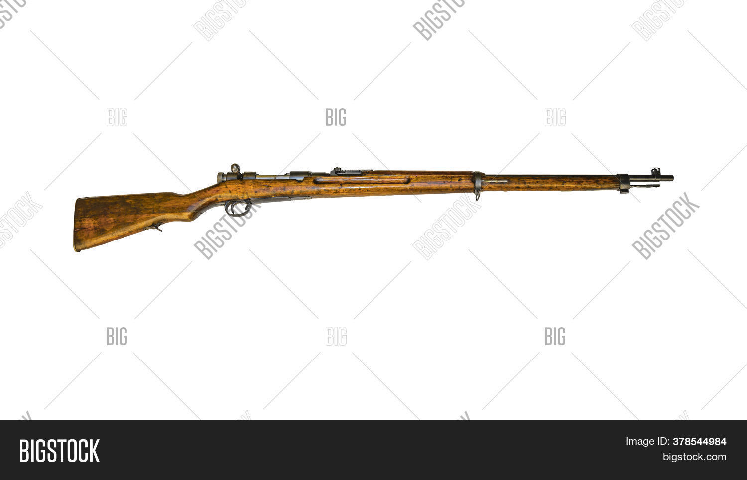 Wooden Rifle Side View Image & Photo (Free Trial) | Bigstock