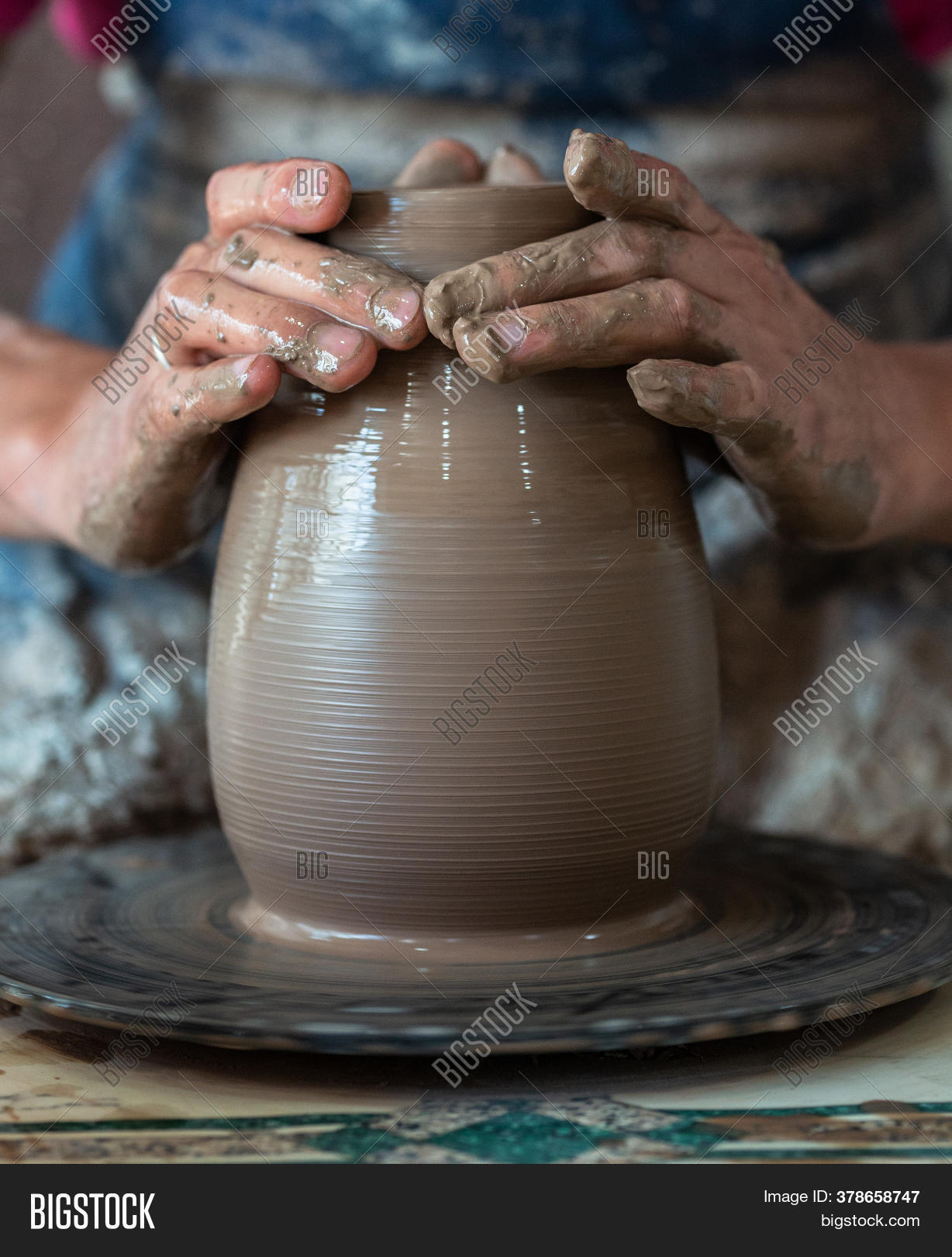 Potter Hands Making Image & Photo (Free Trial) | Bigstock