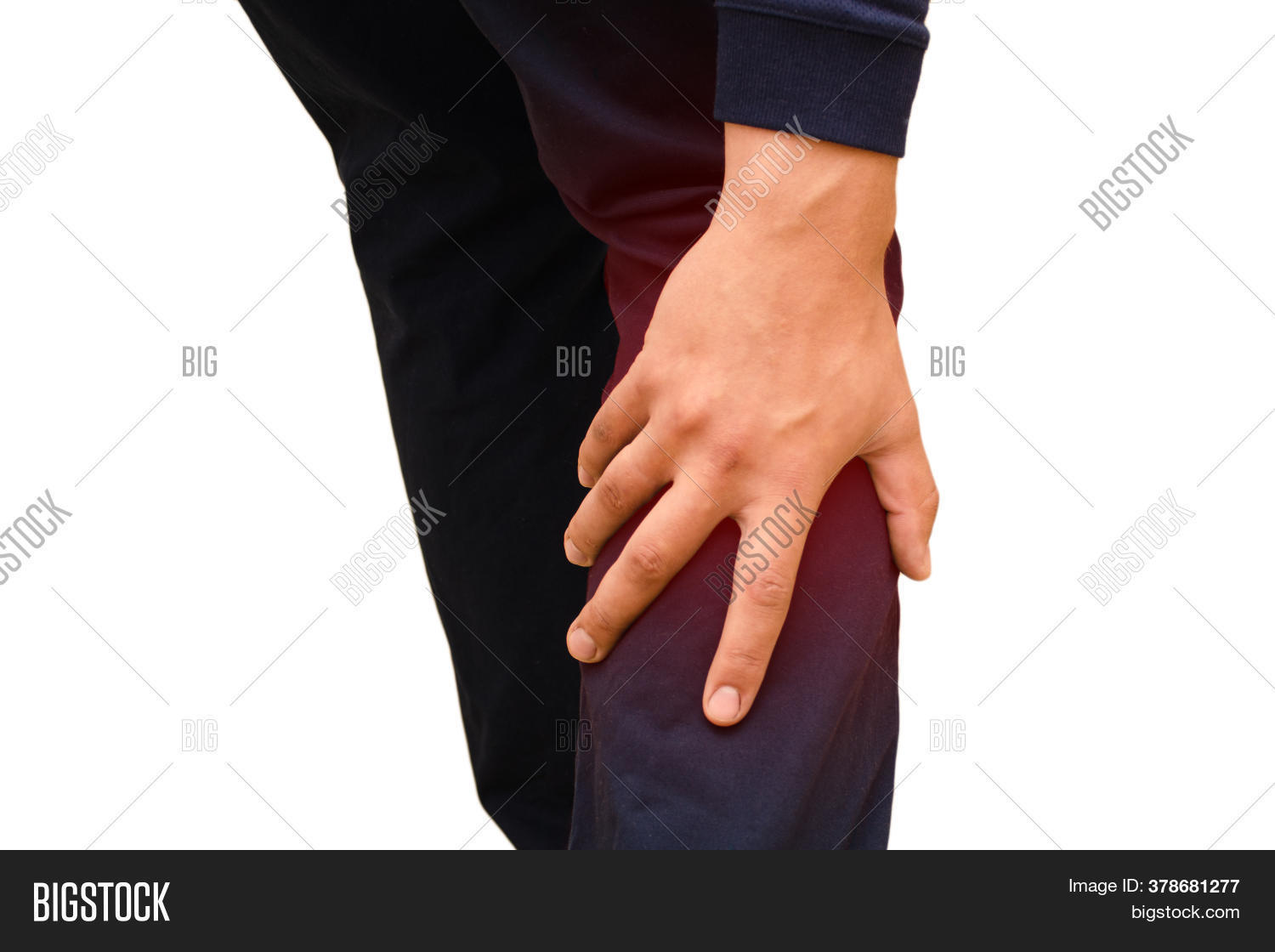 Man Has Sore Calf Image & Photo (Free Trial) | Bigstock
