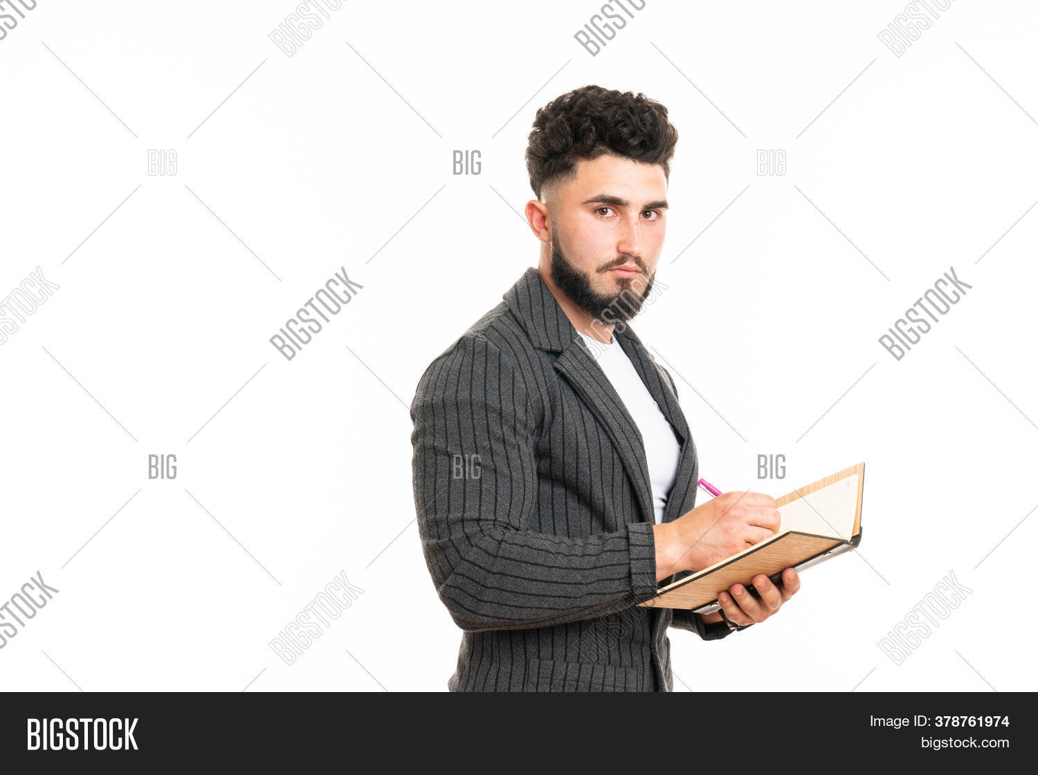 Reporter Writer Make Image & Photo (Free Trial) | Bigstock