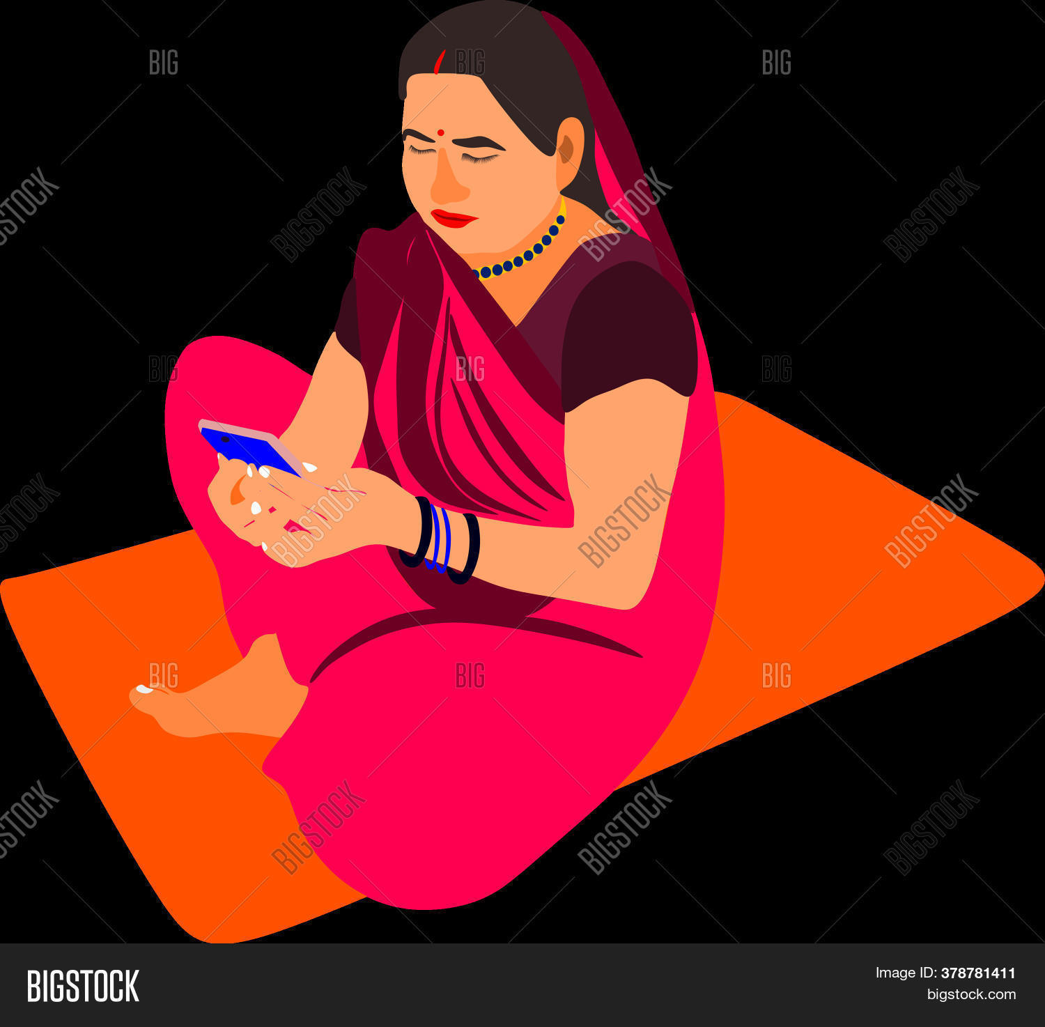 Indian Poor Village Vector & Photo (Free Trial) | Bigstock