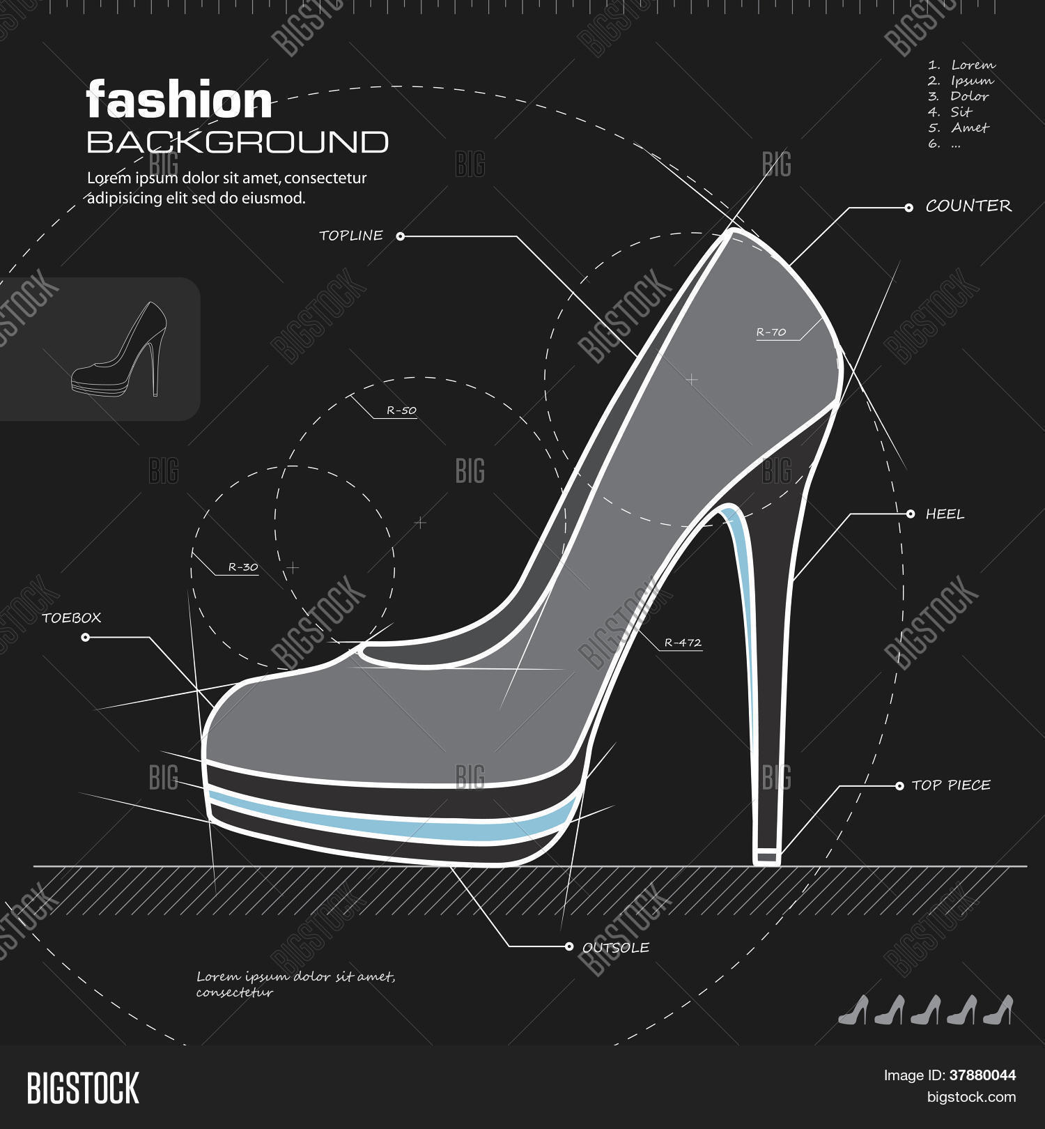 Woman Shoes Design. Vector & Photo (Free Trial) | Bigstock
