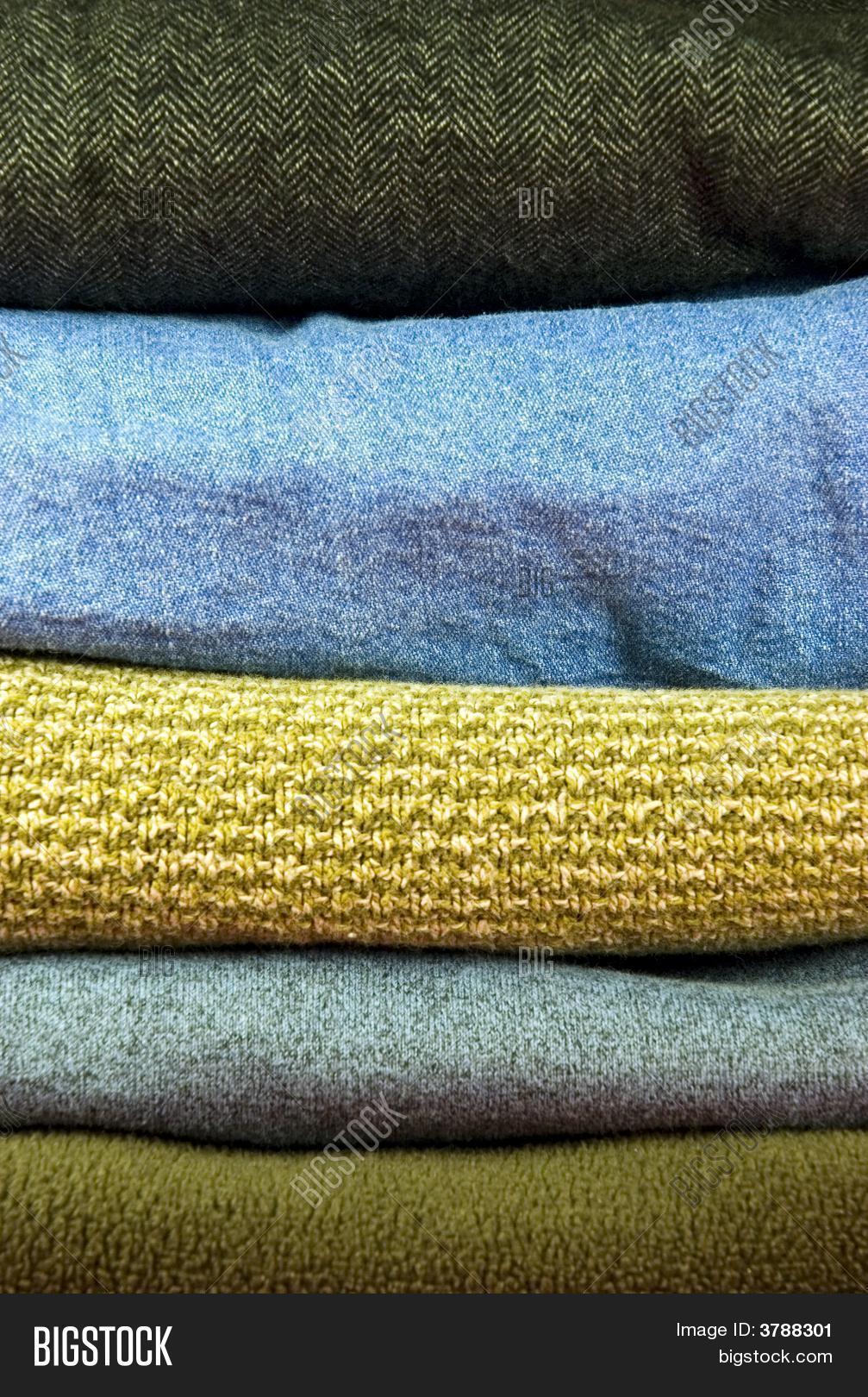 Cloth Stack Image & Photo (Free Trial) | Bigstock