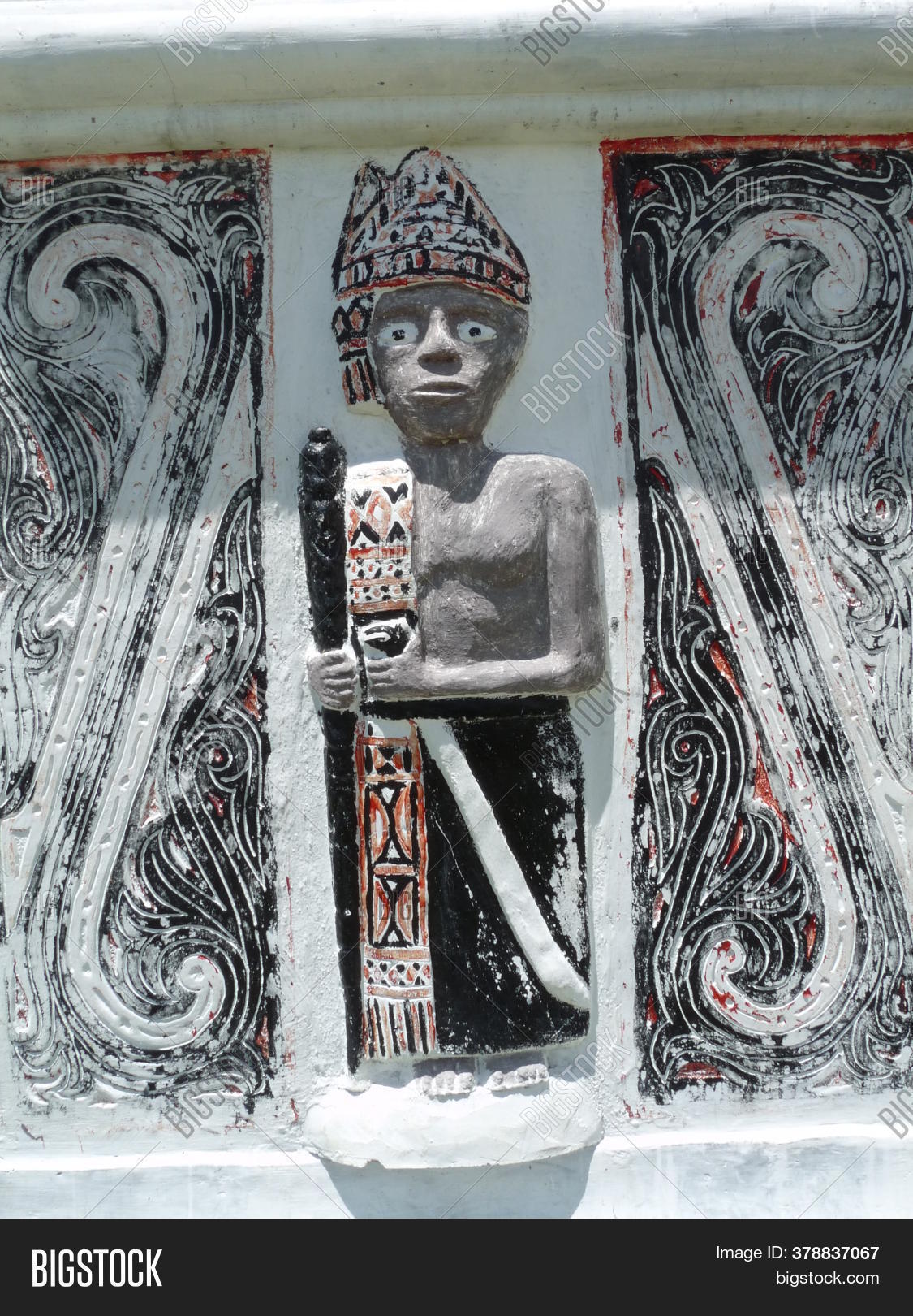 Carving Figure Batak Image & Photo (Free Trial) | Bigstock