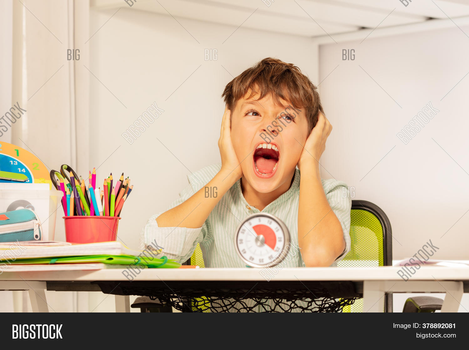 Sad Crying Autistic Image & Photo (Free Trial) | Bigstock