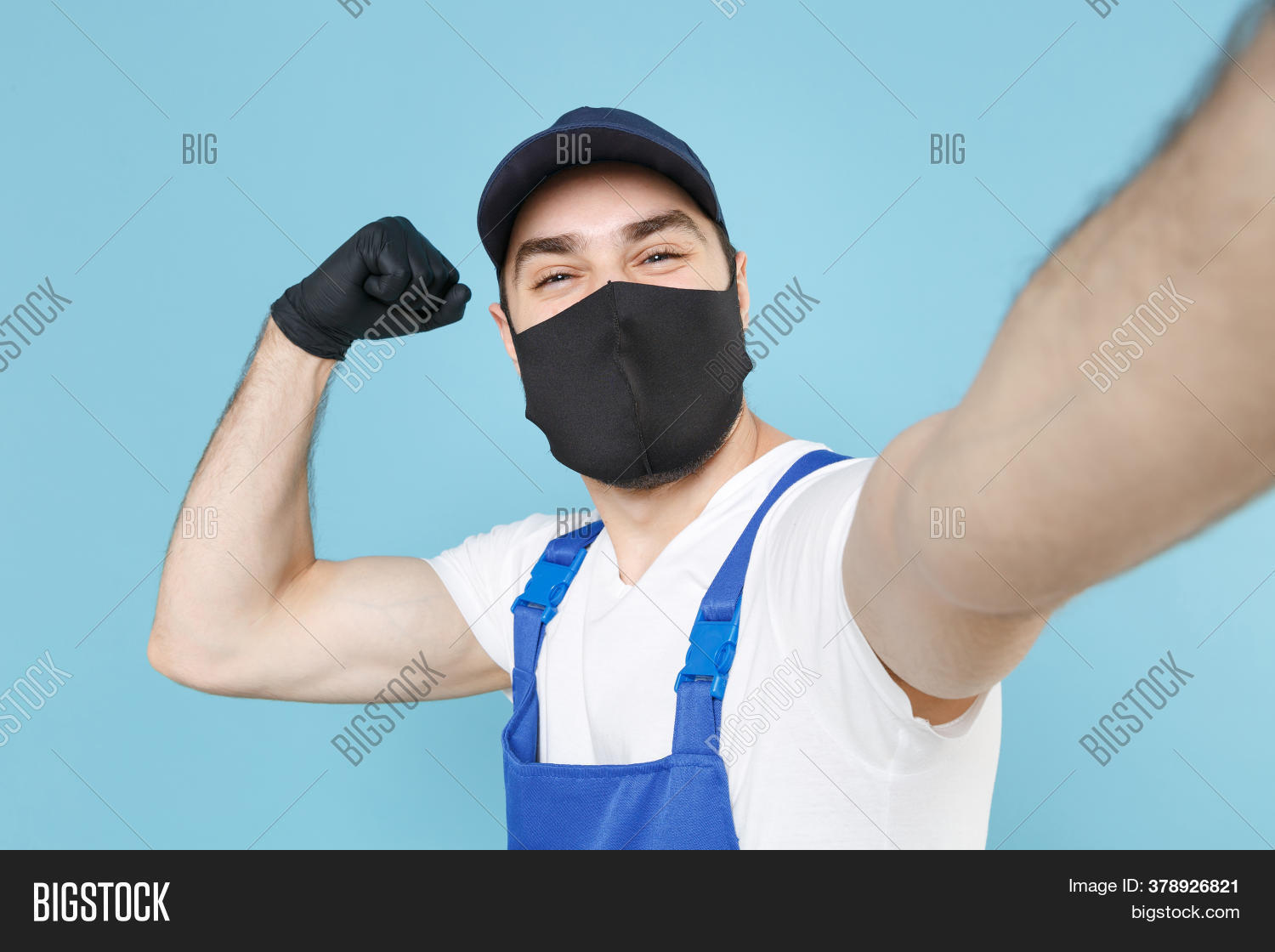 Delivery Man Cap T- Image & Photo (Free Trial) | Bigstock