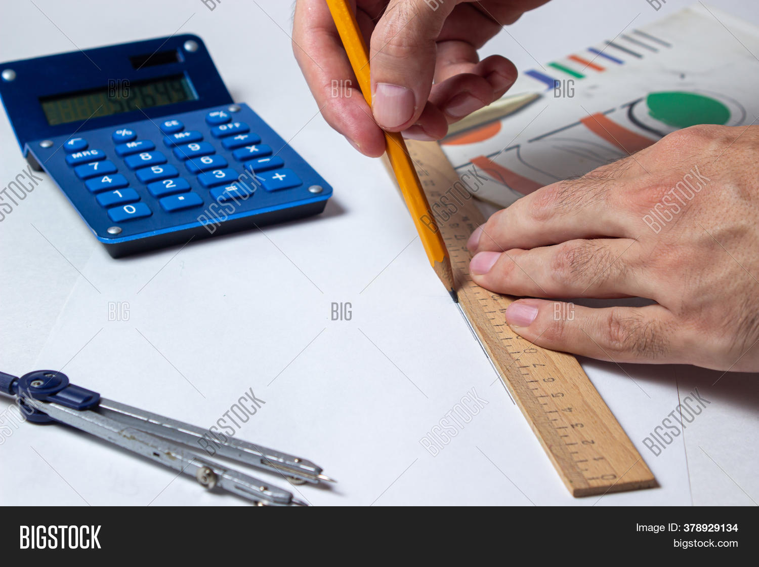 Calculations. Male Image & Photo (Free Trial) | Bigstock