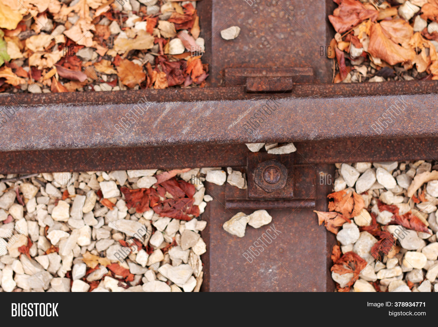 Old Rusty Rail On Iron Image & Photo (Free Trial) | Bigstock
