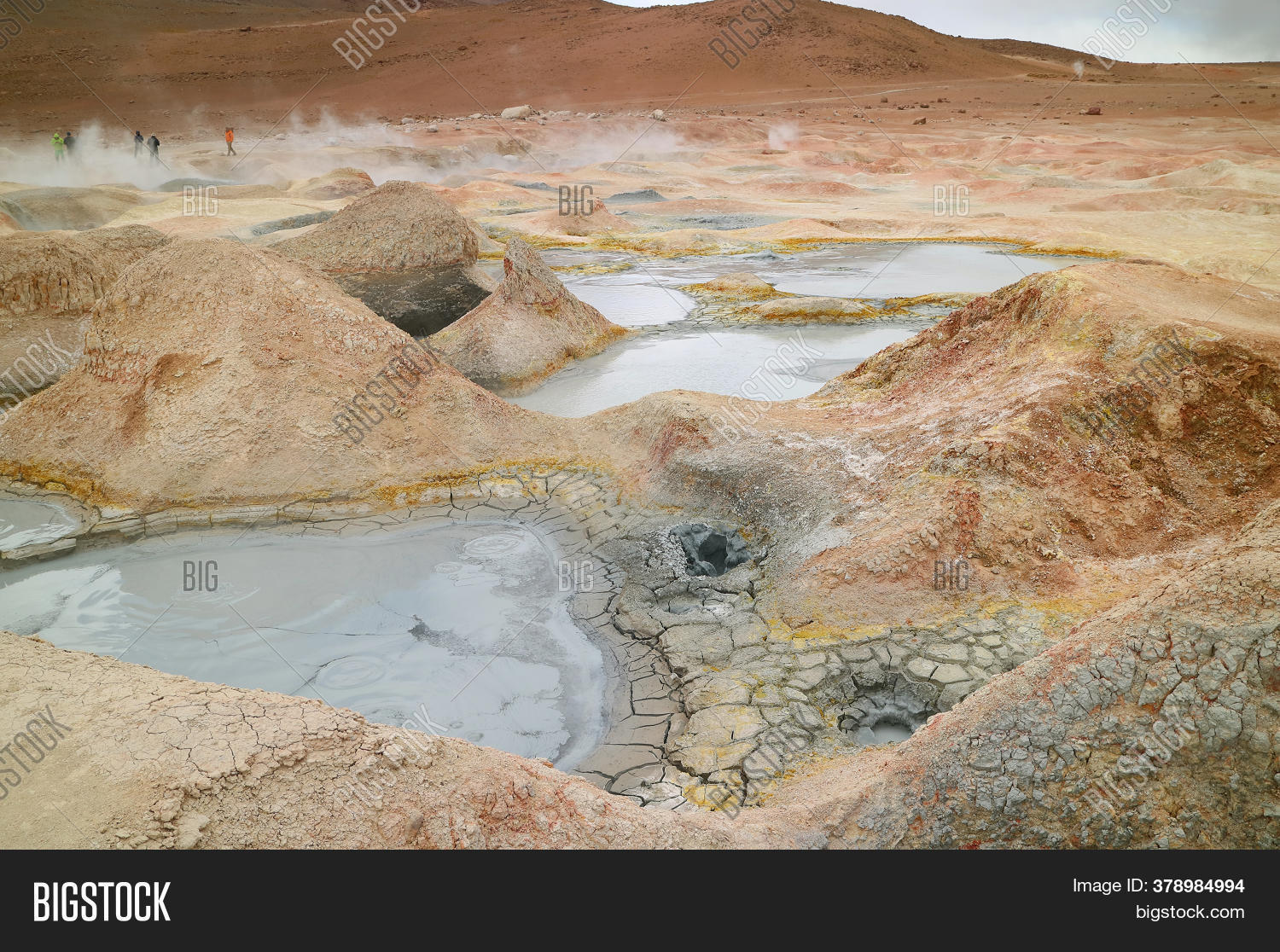 Boiling Mud Lakes Sol Image & Photo (Free Trial) | Bigstock