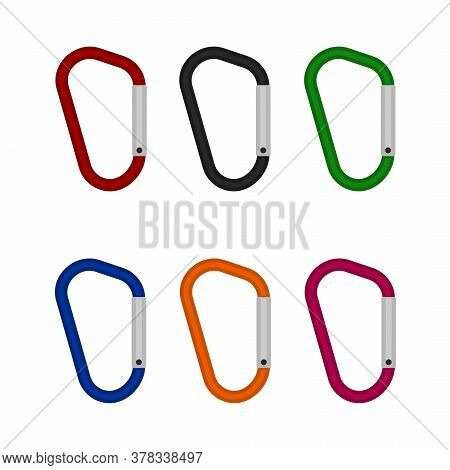 Colorful Carabiner Vector & Photo (Free Trial) | Bigstock