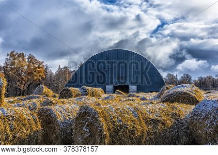 Haystacks Fall First Image & Photo (Free Trial) | Bigstock