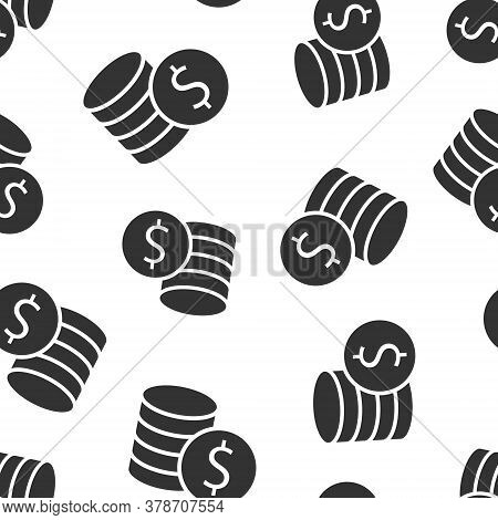 Coins Stack Icon Flat Vector & Photo (Free Trial) | Bigstock