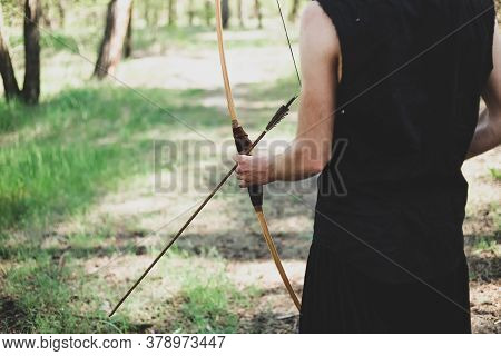 Man Shoots Bow Open Image & Photo (Free Trial) | Bigstock