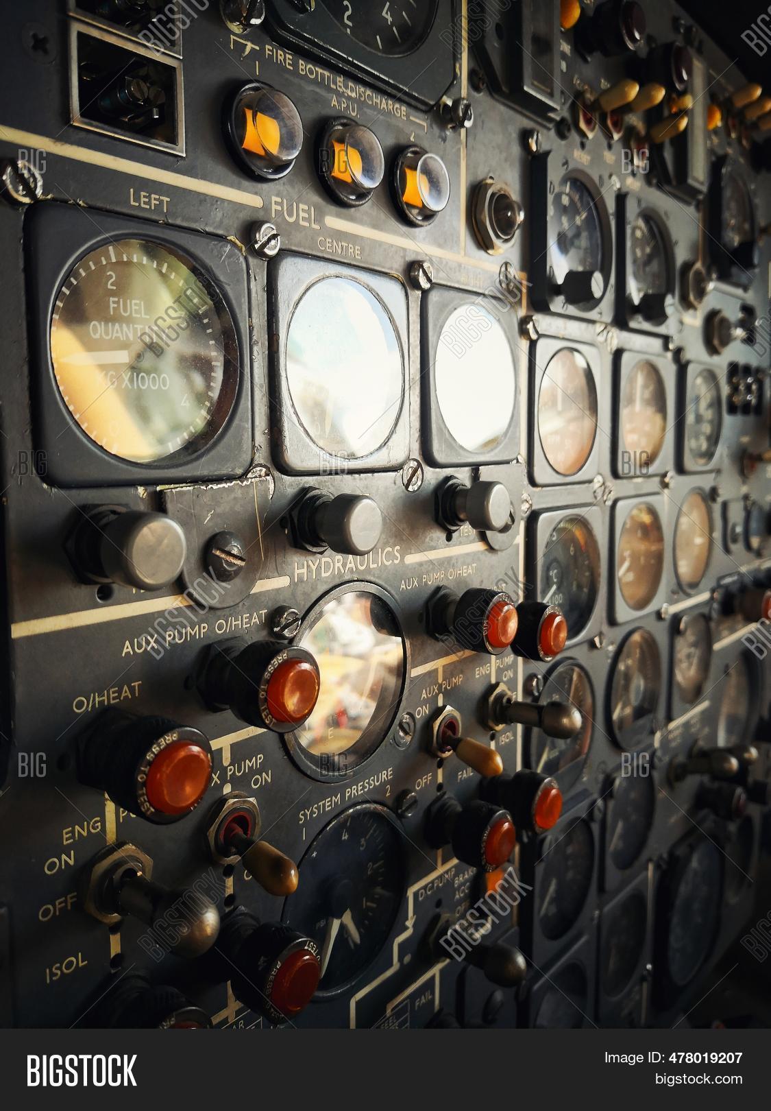 Control Panel Plane Image & Photo (Free Trial) | Bigstock