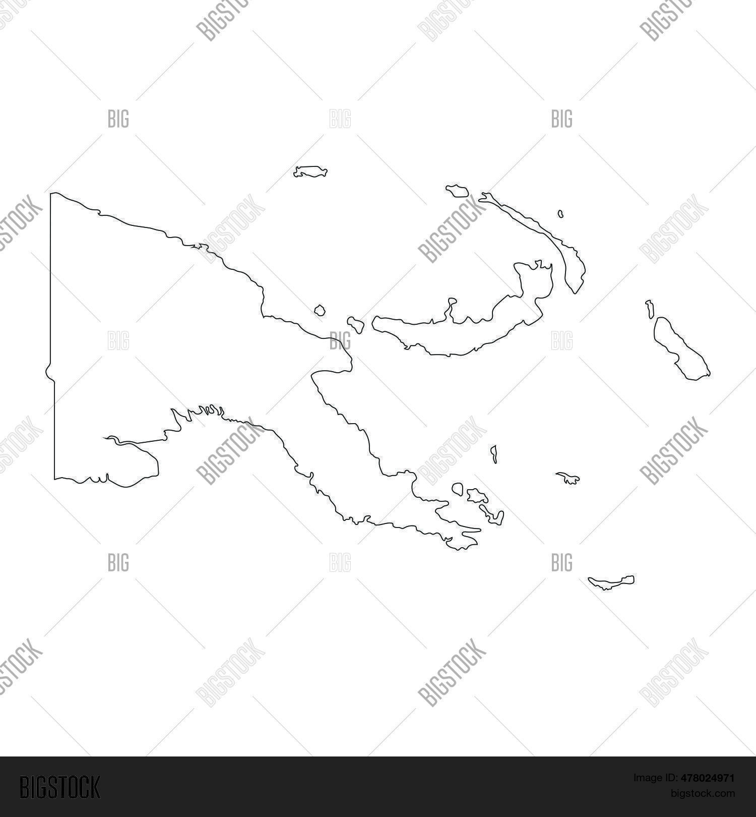 Highly Detailed Papua Vector & Photo (Free Trial) | Bigstock