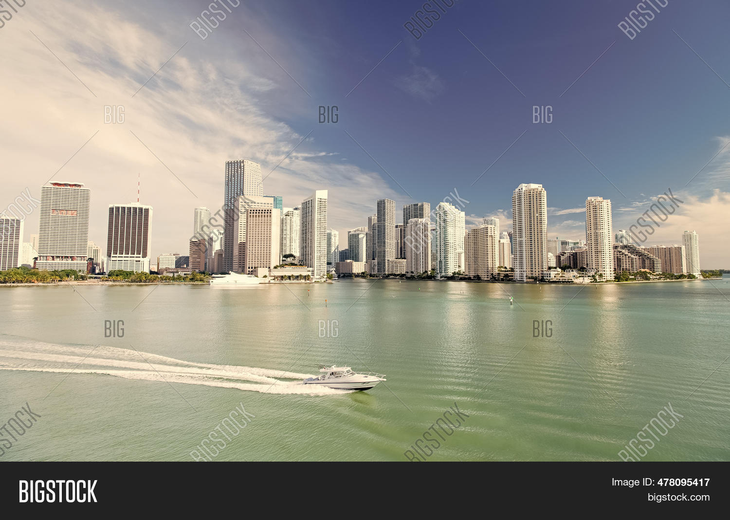 Miami Cityscape Image & Photo (Free Trial) | Bigstock