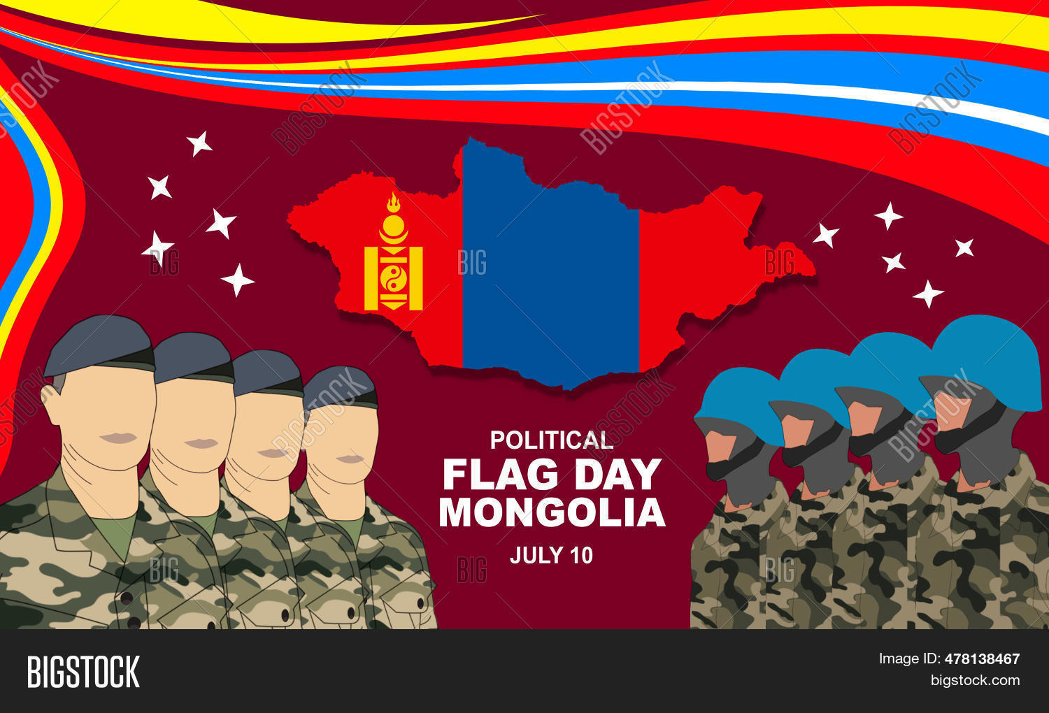 Modern Mongol Soldiers Image & Photo (Free Trial) | Bigstock