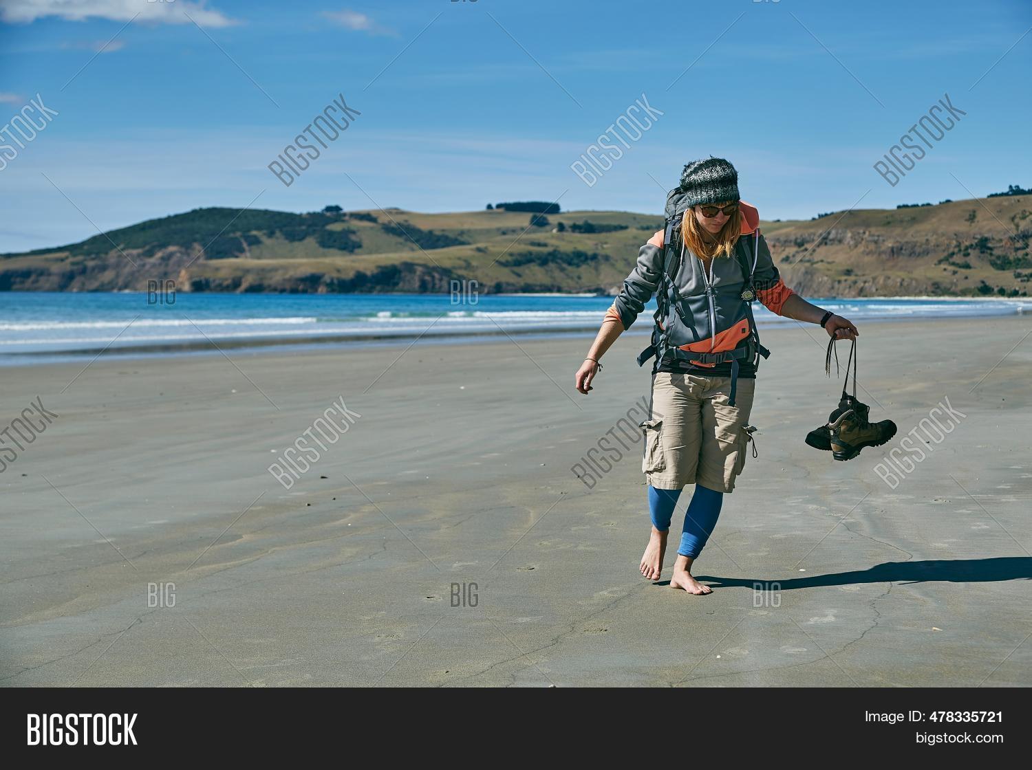 Woman Hiking Backpack Image & Photo (Free Trial) | Bigstock